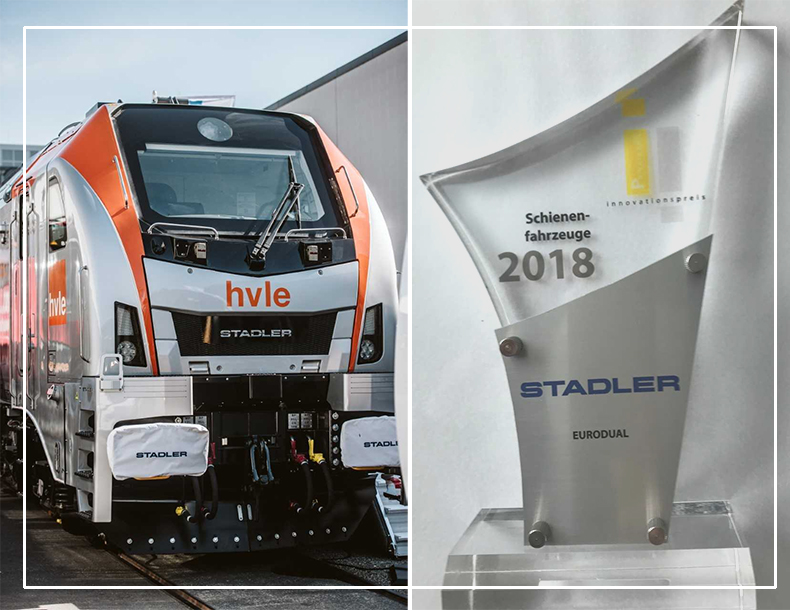Stadler’s Eurodual locomotive wins award in Germany