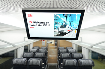 Talgo´s new ICE L first passenger car for German Railways is presented